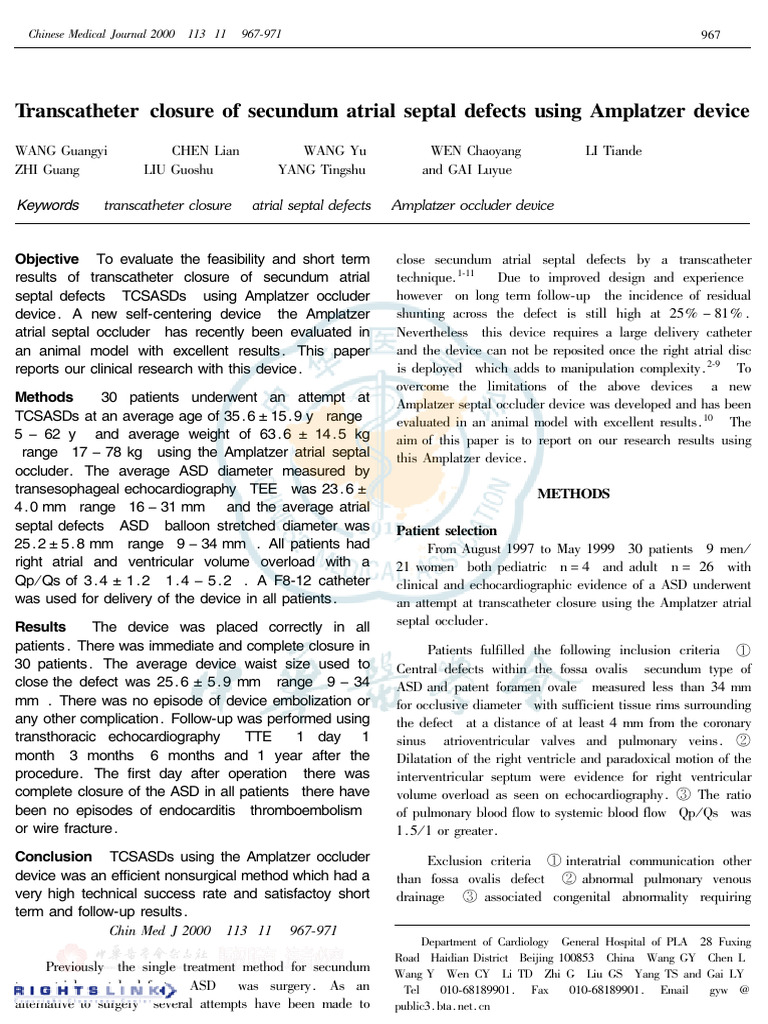wang-et-al-transcatheter-closure-of-secundum-atrial-septal-defects ...