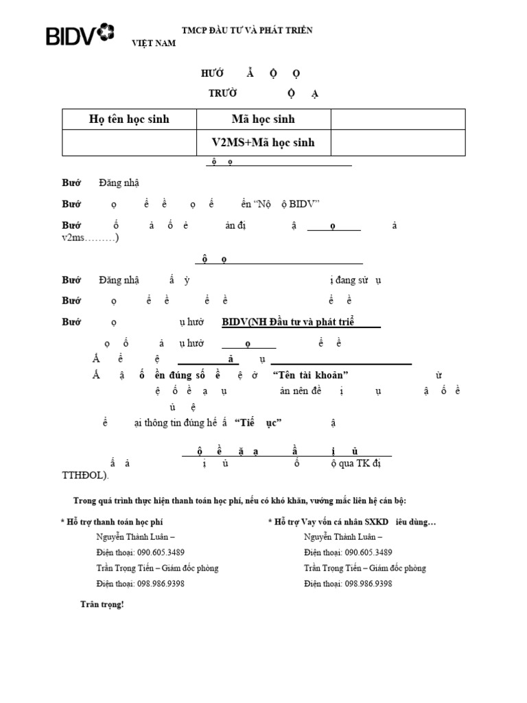 00 HD Nop Tien Truong LOC HA | PDF