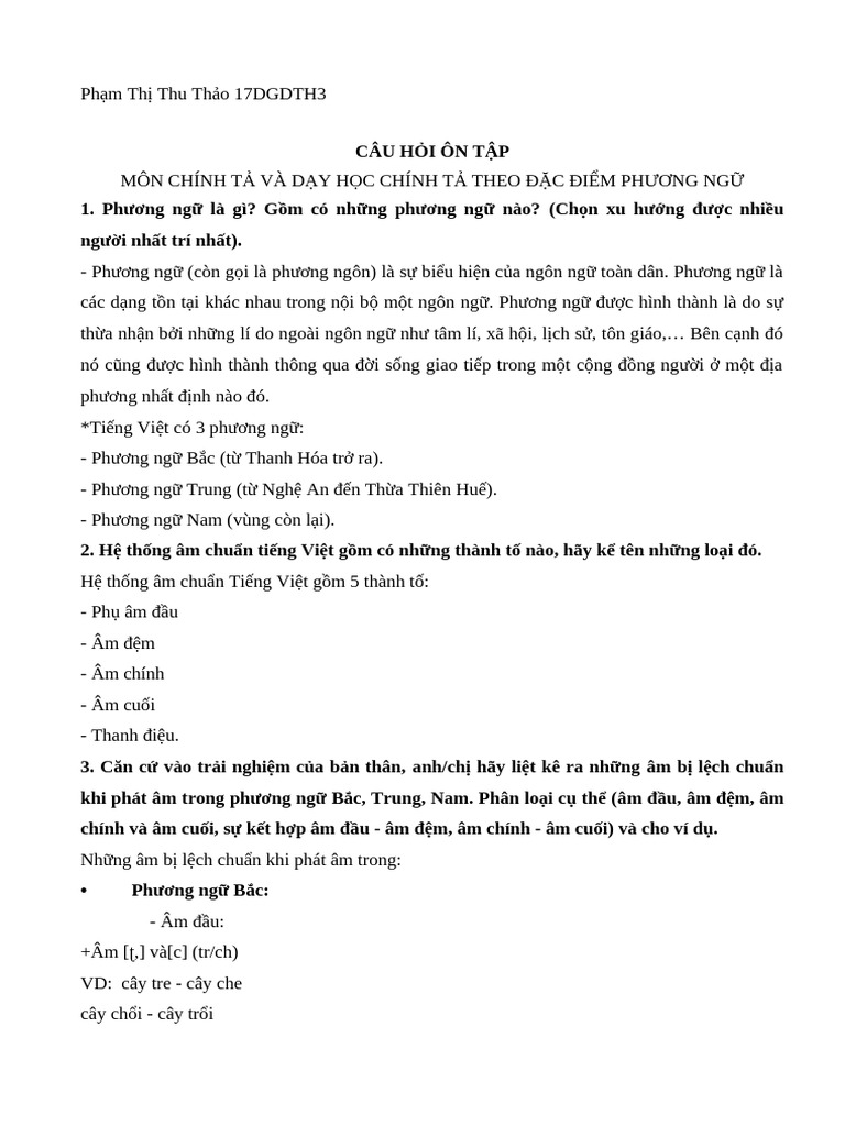 2024 - ĐỊNH HƯỚNG ÔN TẬP CTPN | PDF