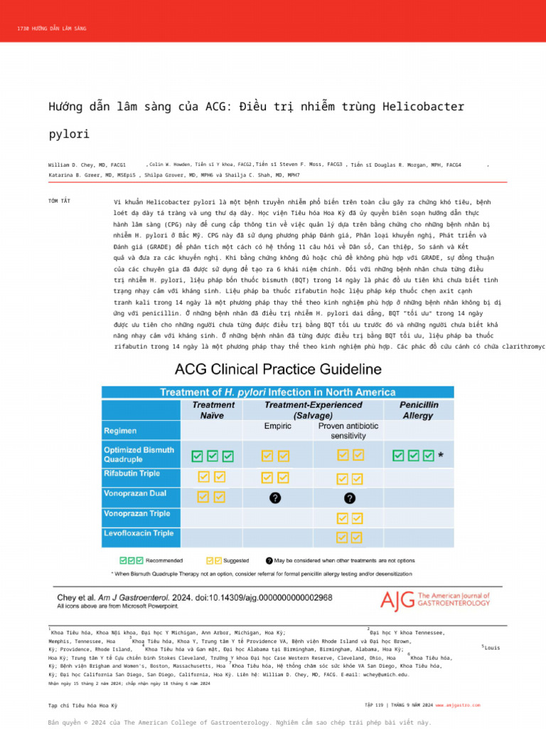 ACG 2024_ACG Clinical Guideline- Treatment of Helicobacter pylori ...