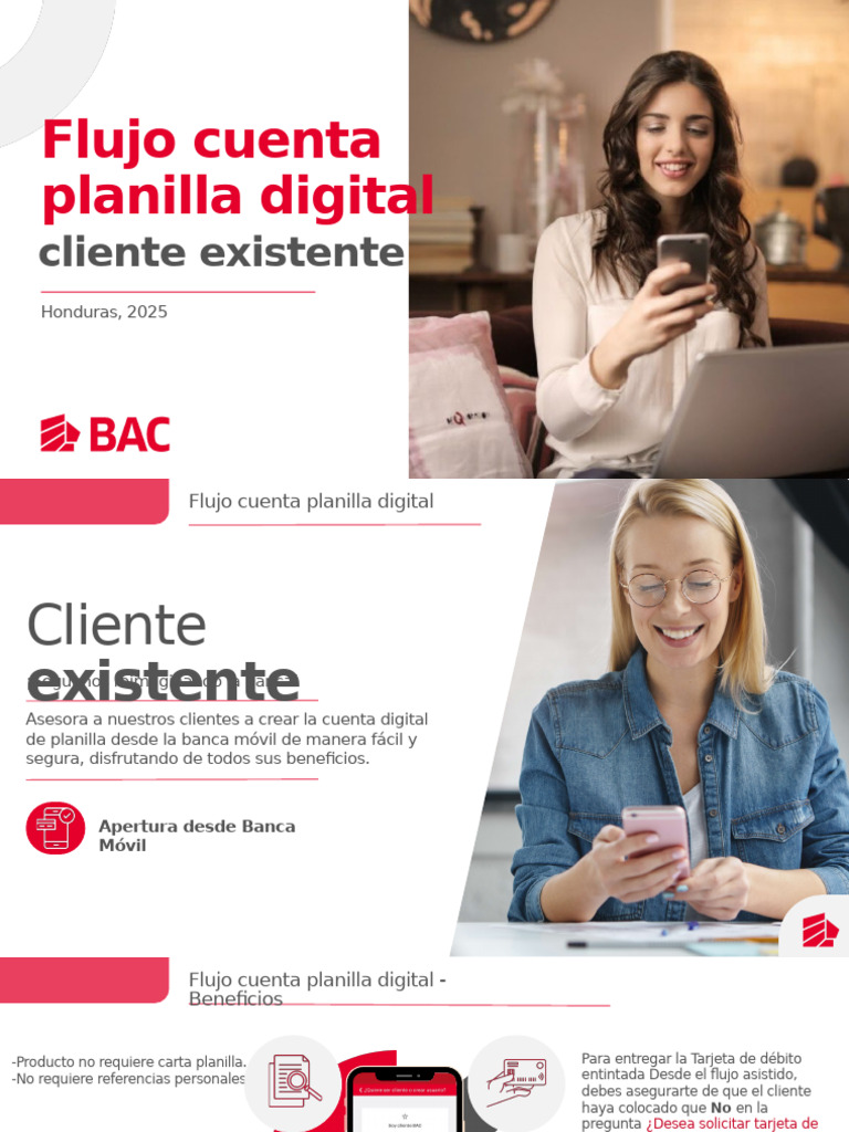 Cuenta de Planilla - Cliente Existente | PDF