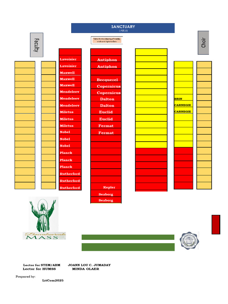 2025 ABM STEM SJCFloorPlan Baccalaureate-Mass | PDF