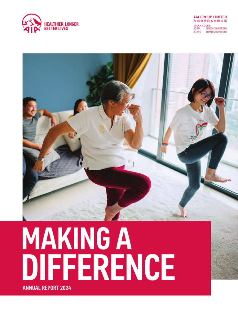 AIA - Annual Report 2024 | PDF | Dividend | Business