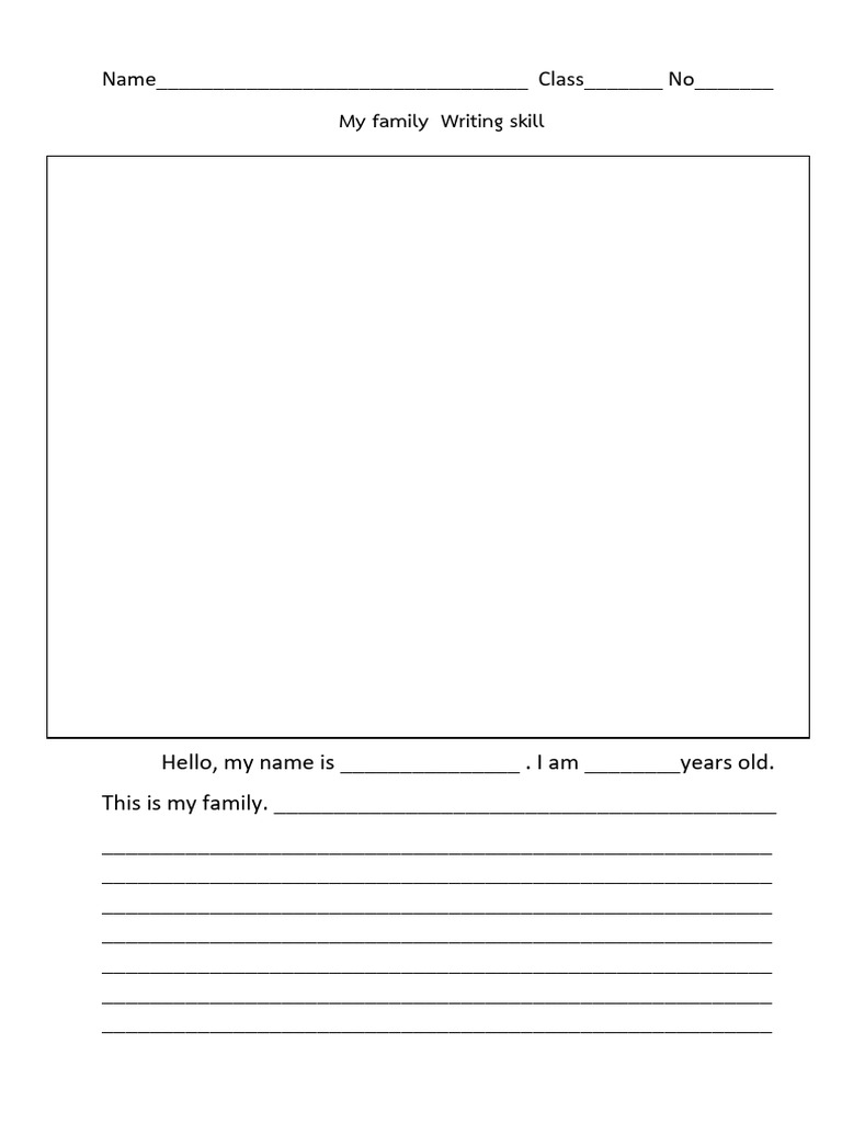 Writing My Family | PDF