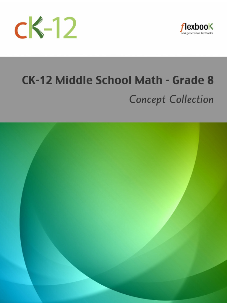 Middle School Math Concept Collection Grade 8 -242 mb -better graphics ...
