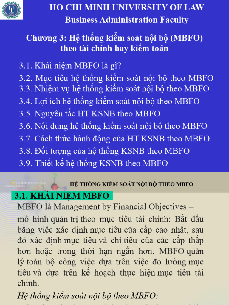 Chương 3 KSNB Theo Mfbo | PDF