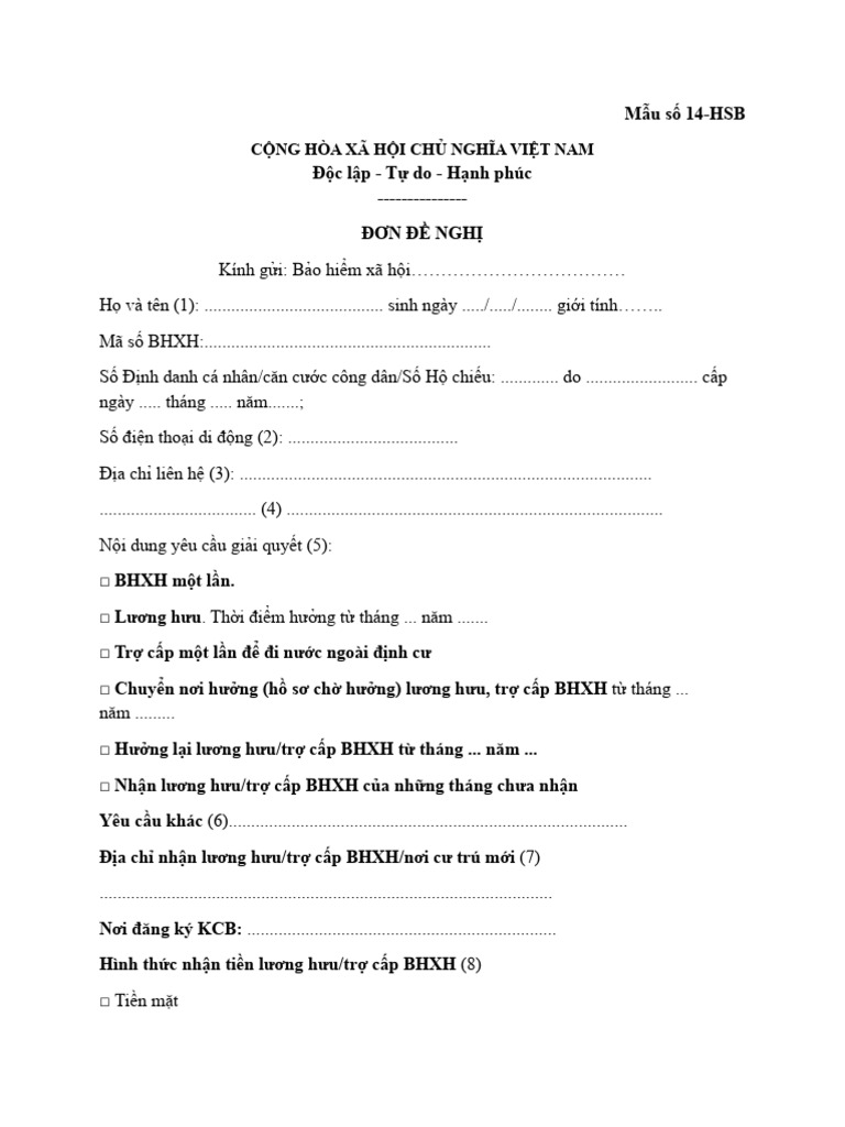 Mau So 14 HSB - Null | PDF