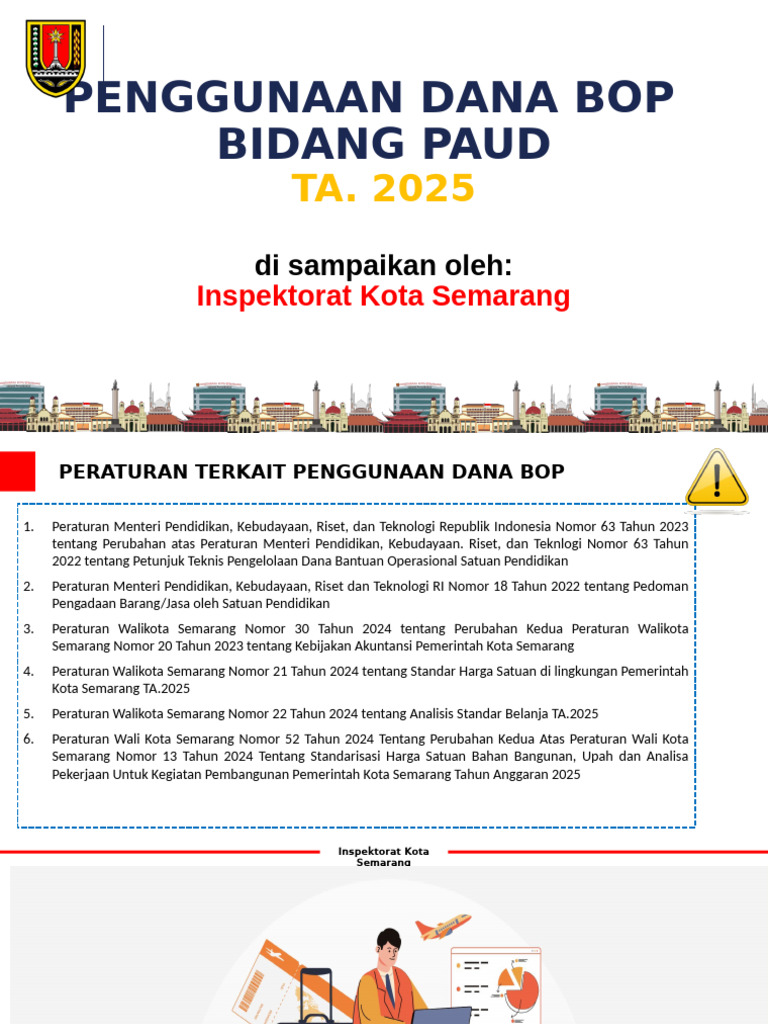 Paud 2025 Inspektorat - Penggunaan Dana Bosp | PDF