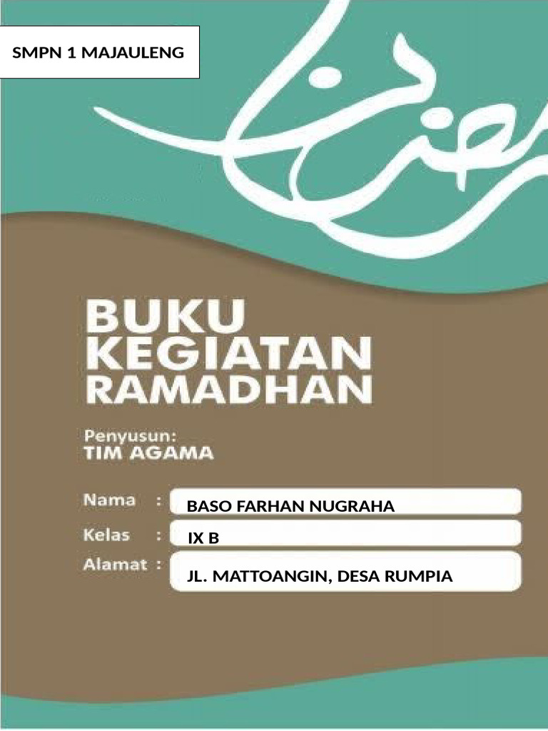 Sampul Ramadhan | PDF