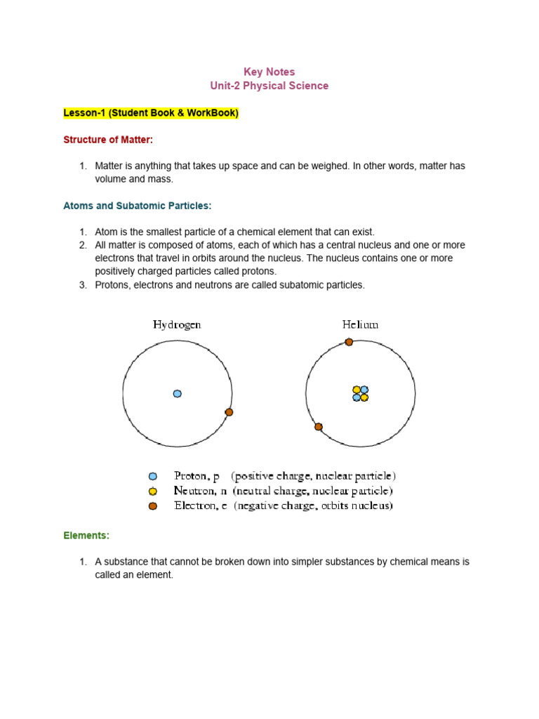 Structure and Properties of Matter | PDF | Waves | Chemical Bond