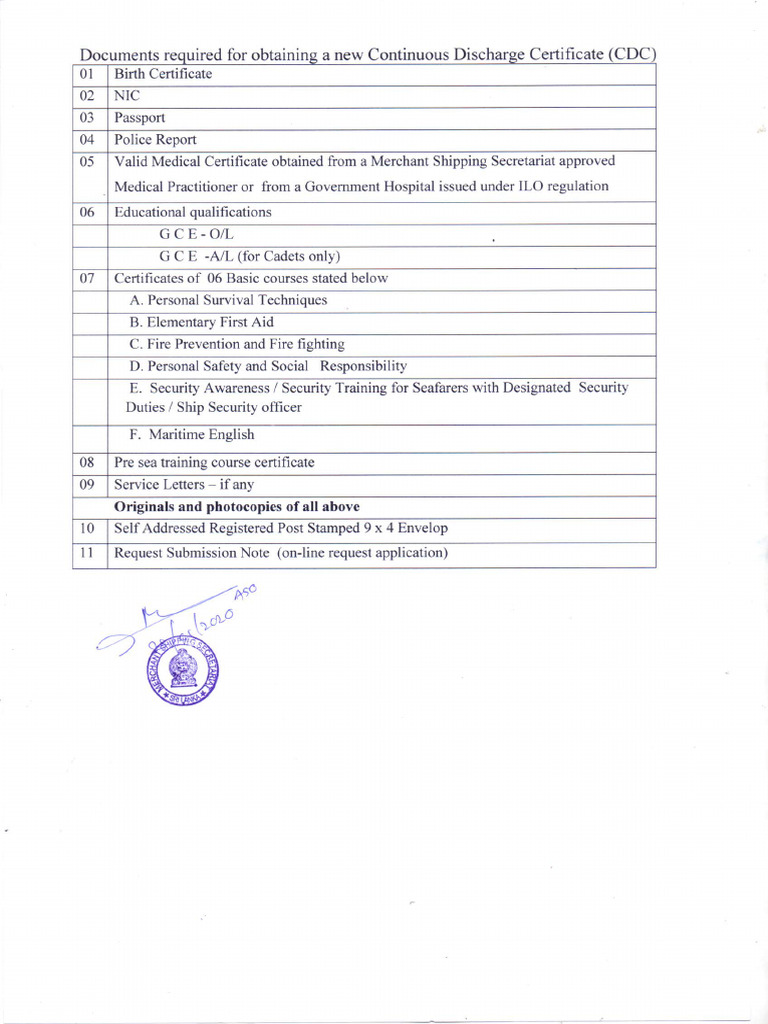 requirement_cdc | PDF