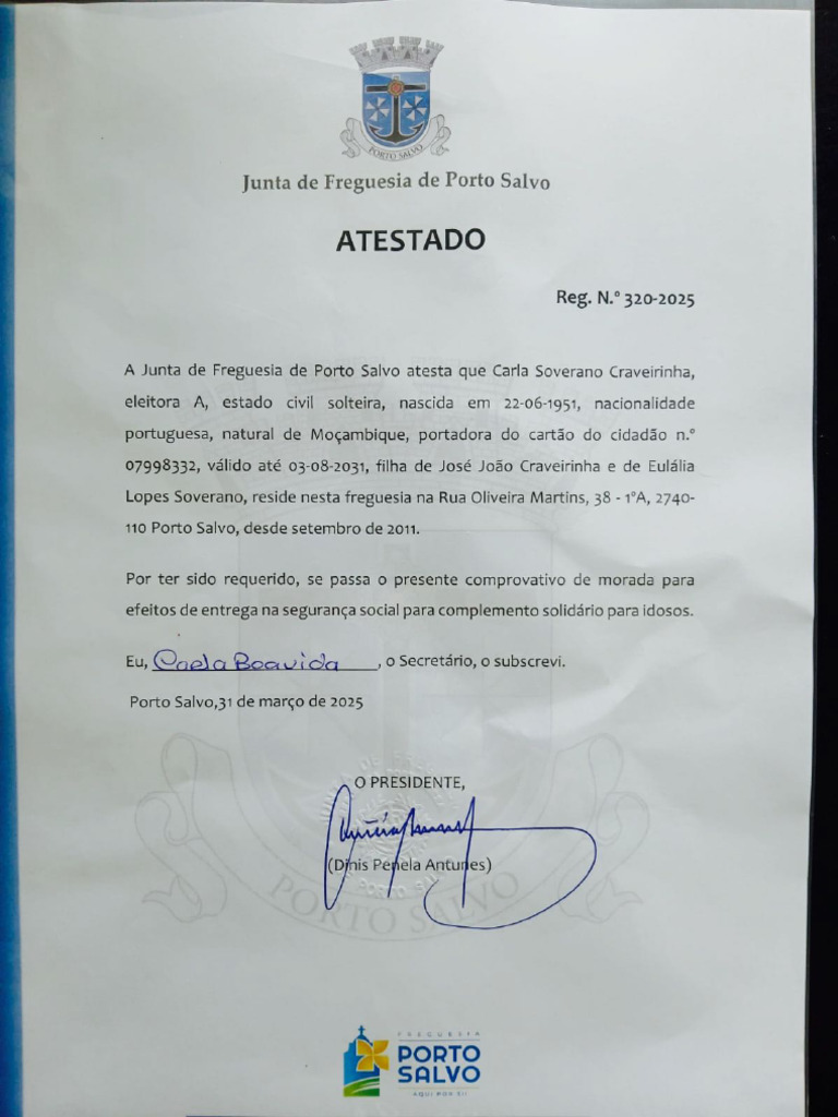 Atestado | PDF