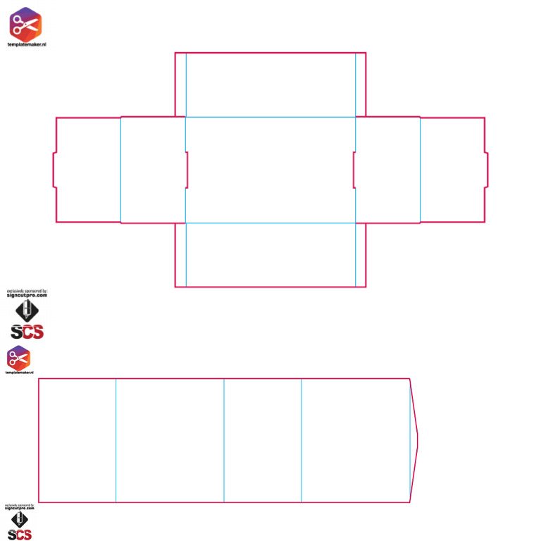 Diseño de caja con tapa | PDF