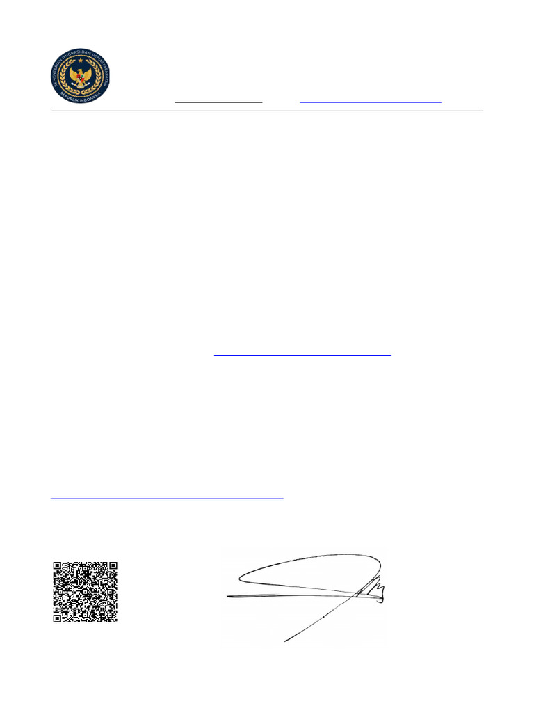 Surat Wilayah_Anev Pemasyarakatan Semester I Tahun 2025 | PDF