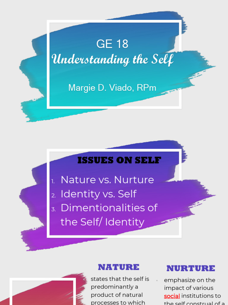 Introduction To Understanding The Self | PDF | Identity (Social Science ...