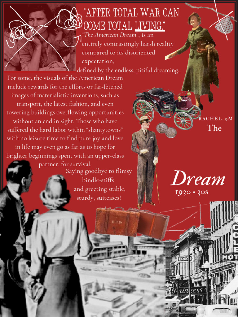 The Harsh Reality of the American Dream | PDF