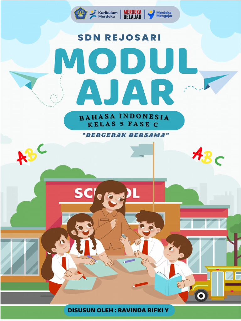 Modul Ajar Kelas 5 B.Indo (Ravinda) | PDF