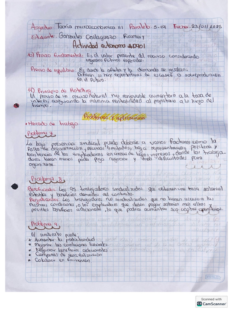 Aa 0901-5-19 Gonzalez Collaguazo Rosmery | PDF