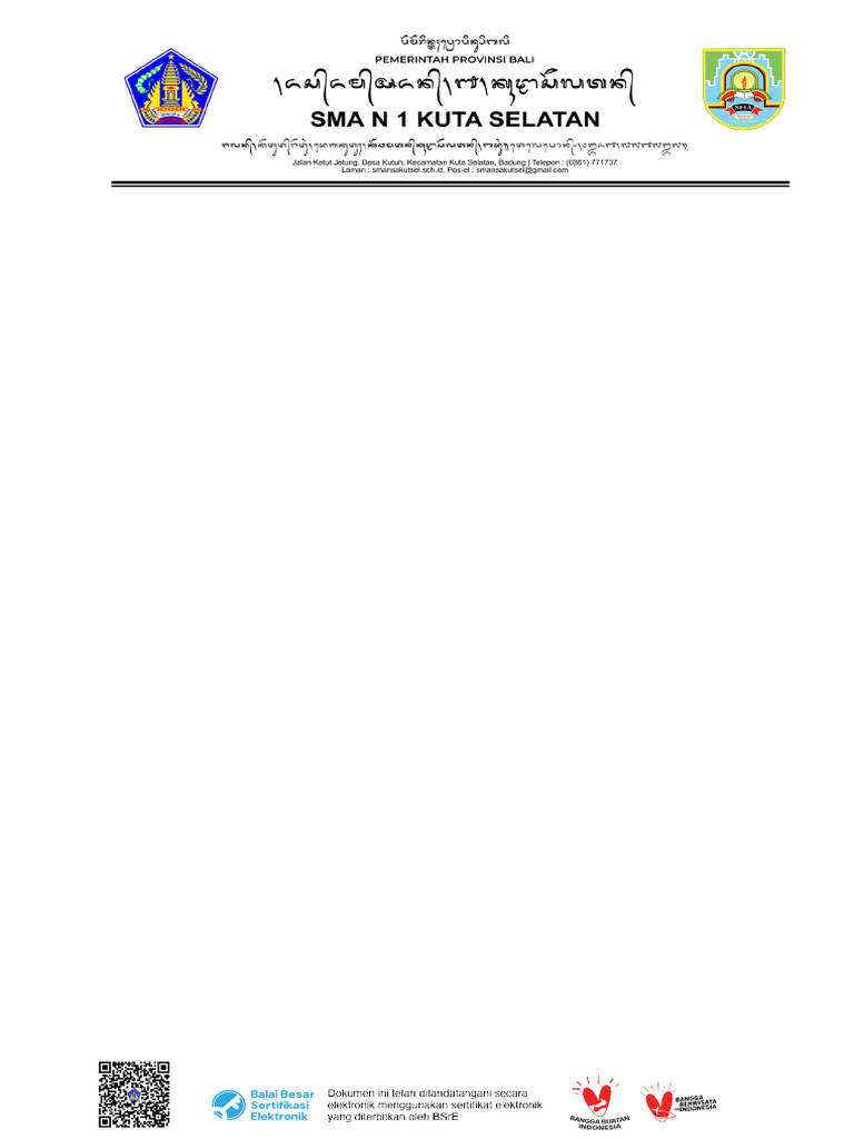 SK Panitia SPMB 2025 Tte | PDF