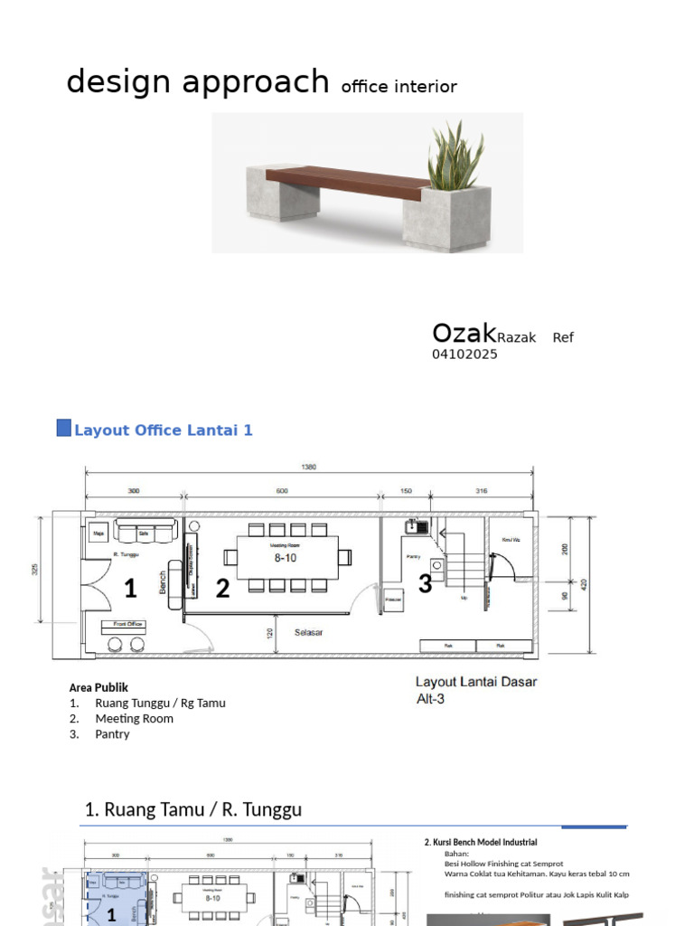 Approach Layout Office | PDF | Wood | Plywood