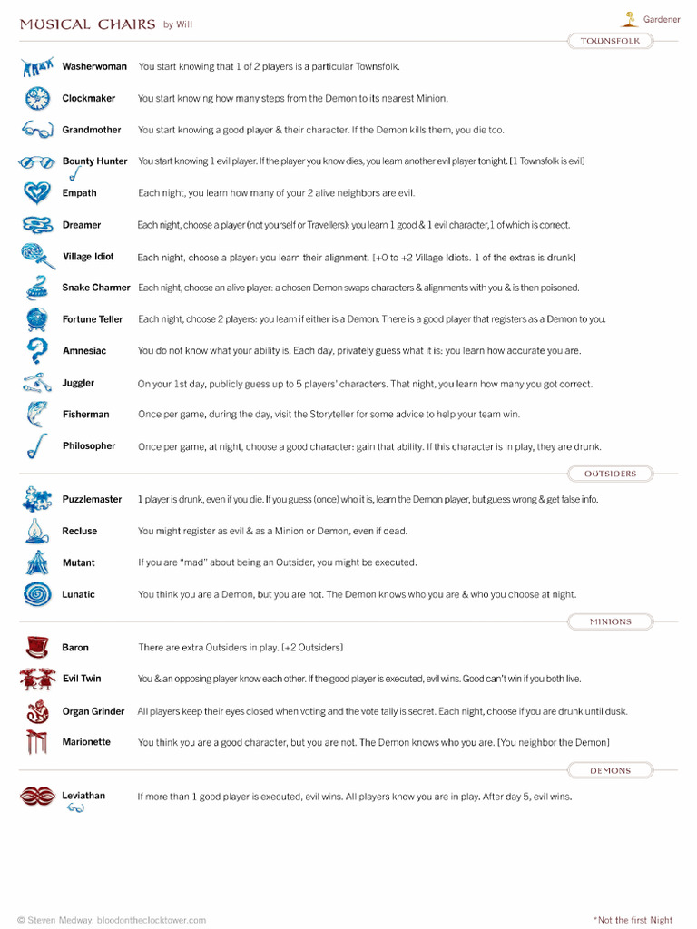 Musical Chairs | PDF