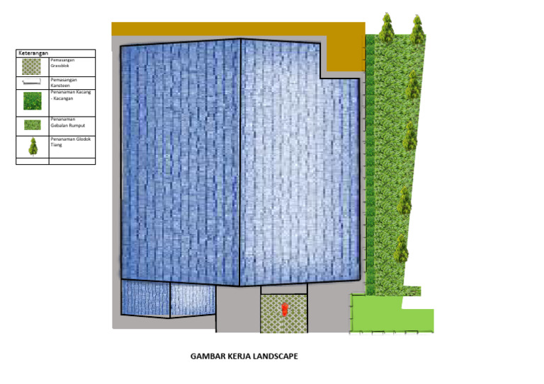 Gambar Kerja Landscape | PDF