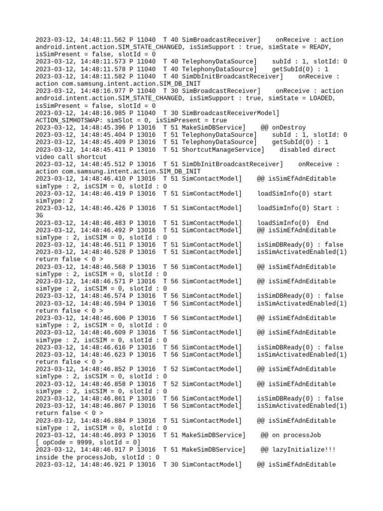 0 Dumpacore 3rd Com - Samsung.android - App.contacts | PDF
