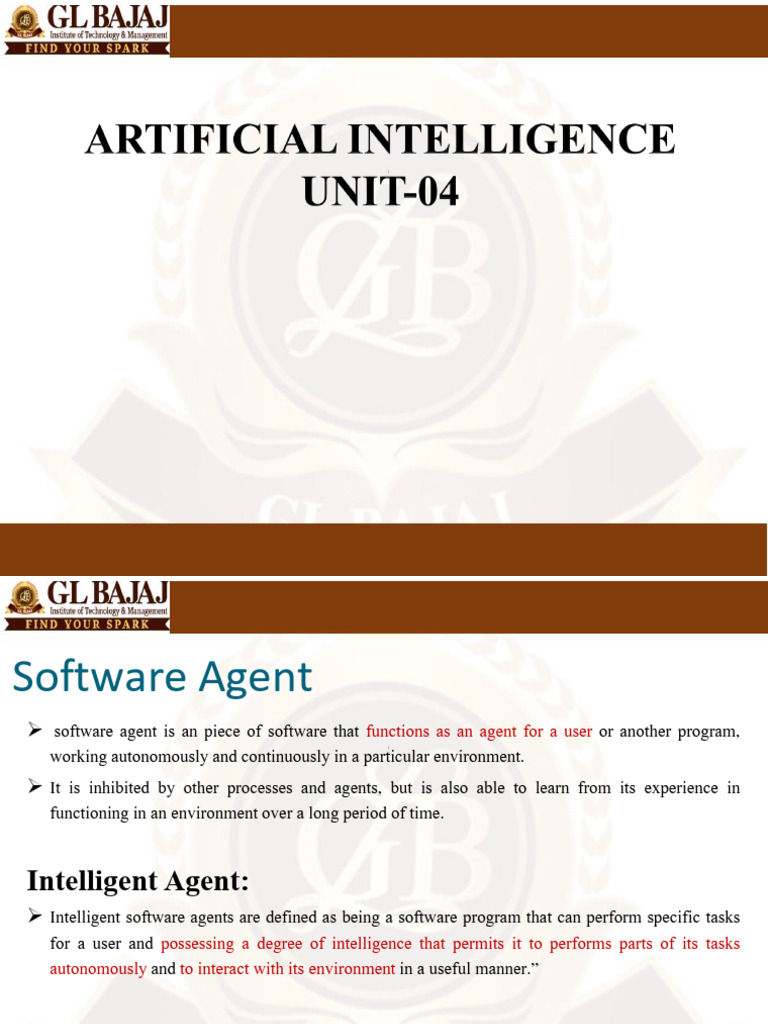 Artificial Intelligence Unit-04 | PDF | System | Communication