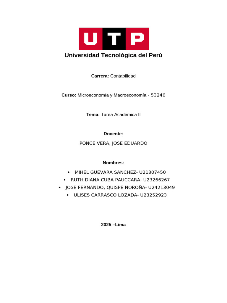 S08-Ta2 - Guevara Sanchez Mishel | PDF | Mercado (economía) | Producto (Negocio)