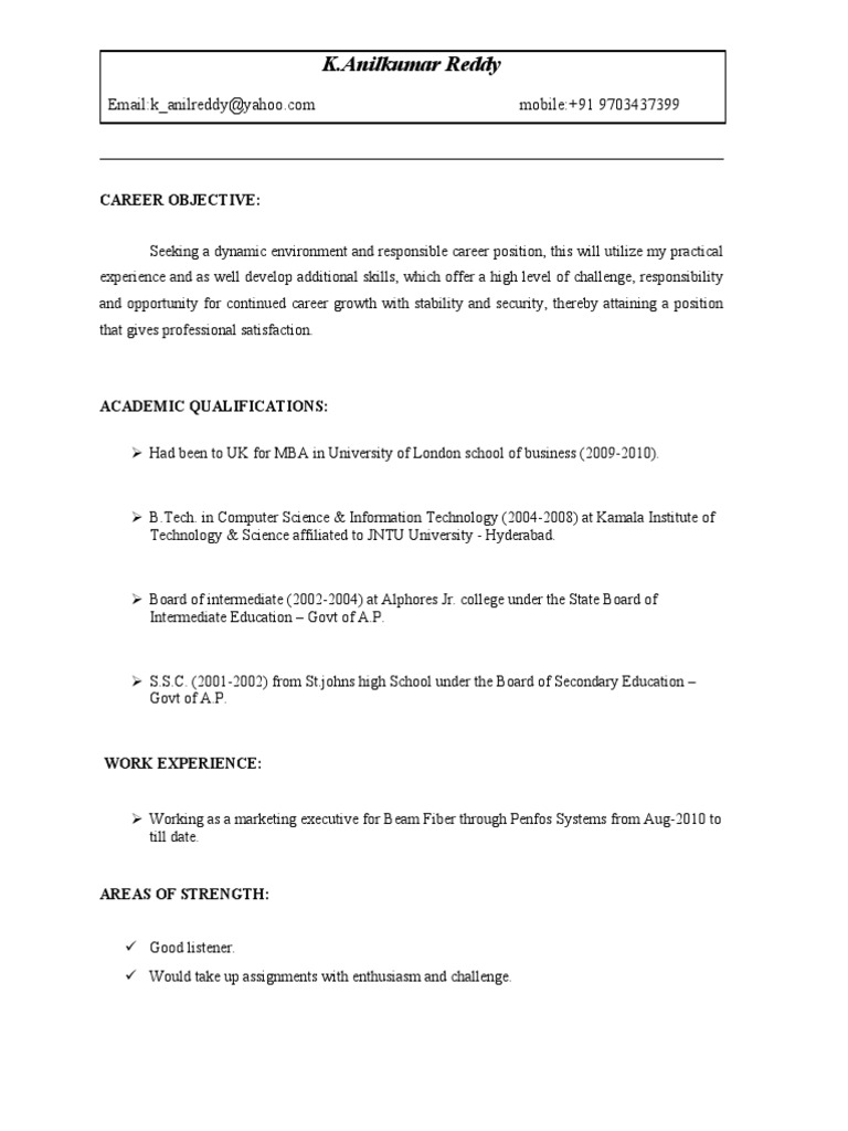 Anil Reddy Genpact Resume | Java Script | Databases