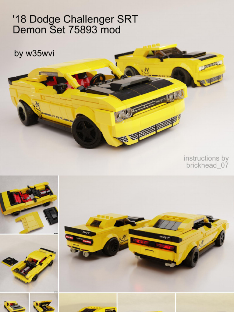 PDF-instructions_Dodge_Challenger_SRT_Lego_set | PDF