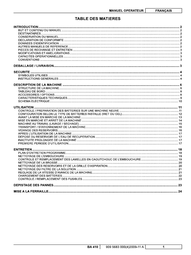 Manuel Utilisation FRANCAIS | PDF