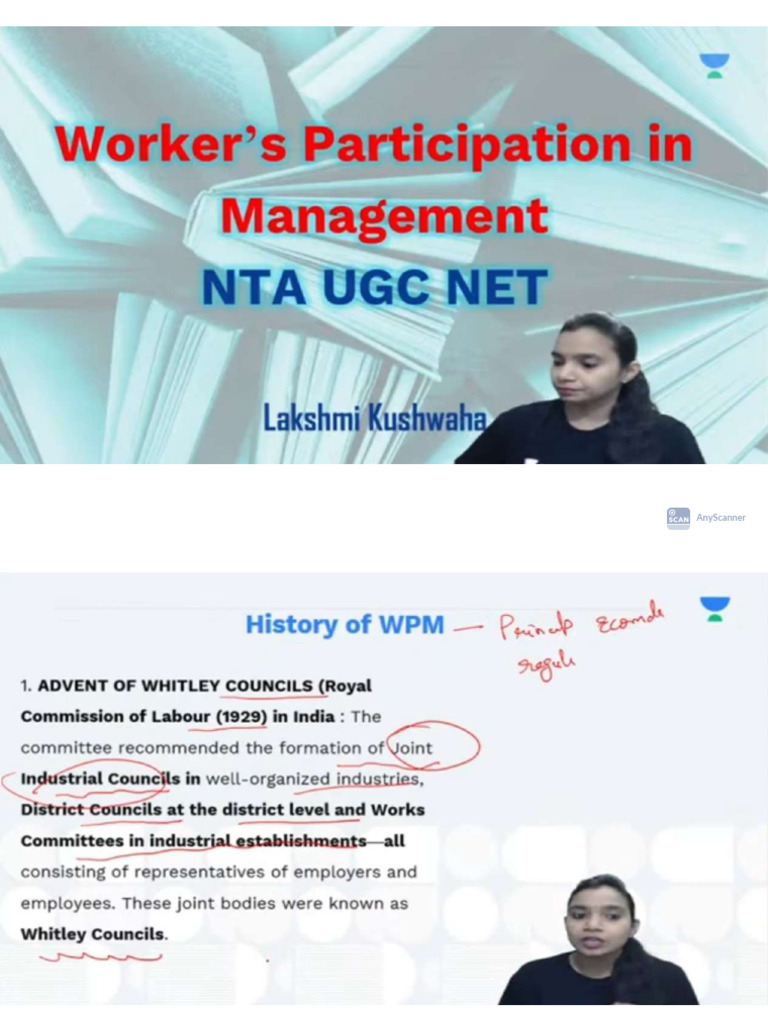 Workers' Participation in Management | PDF
