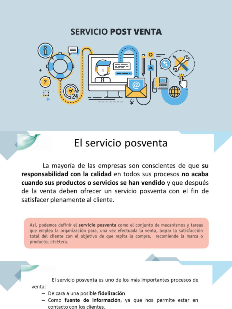 Presentación 14 Servicio Posventa | PDF