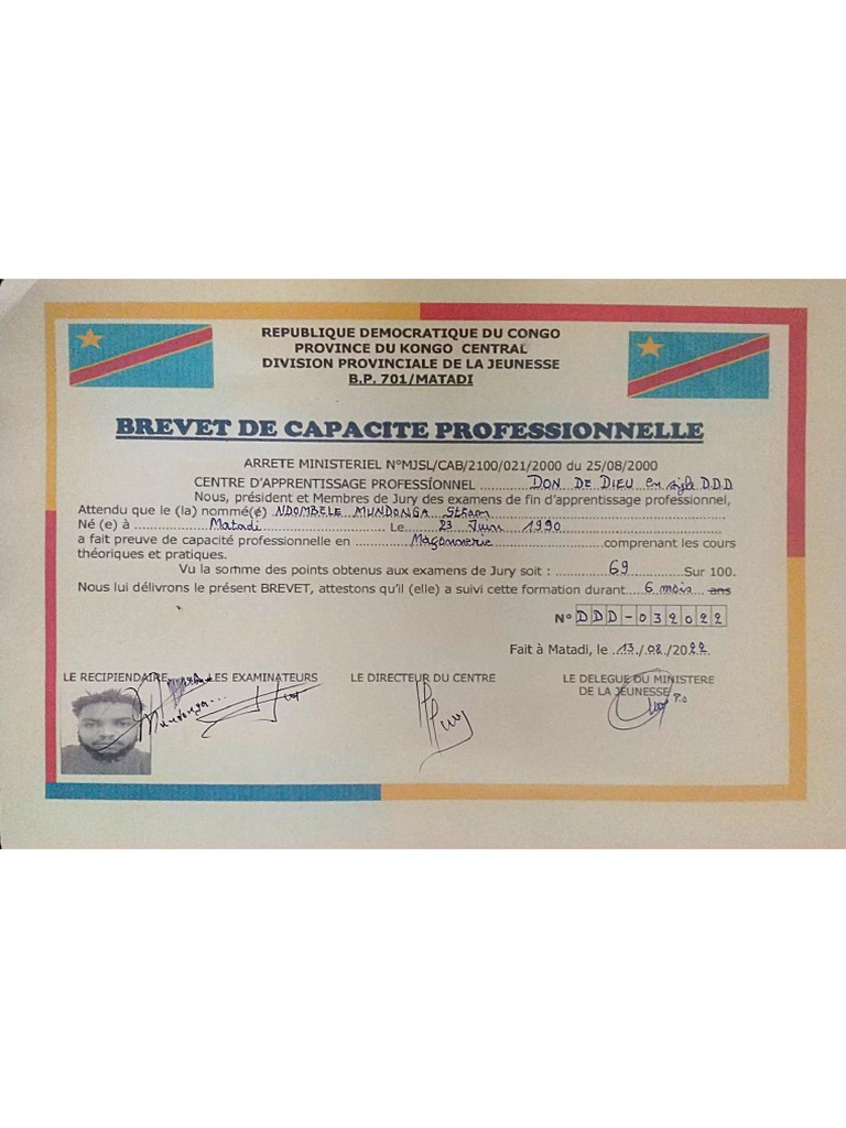 Brevet Maçonnerie Stham | PDF