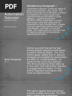 The Automation Paradox | PDF