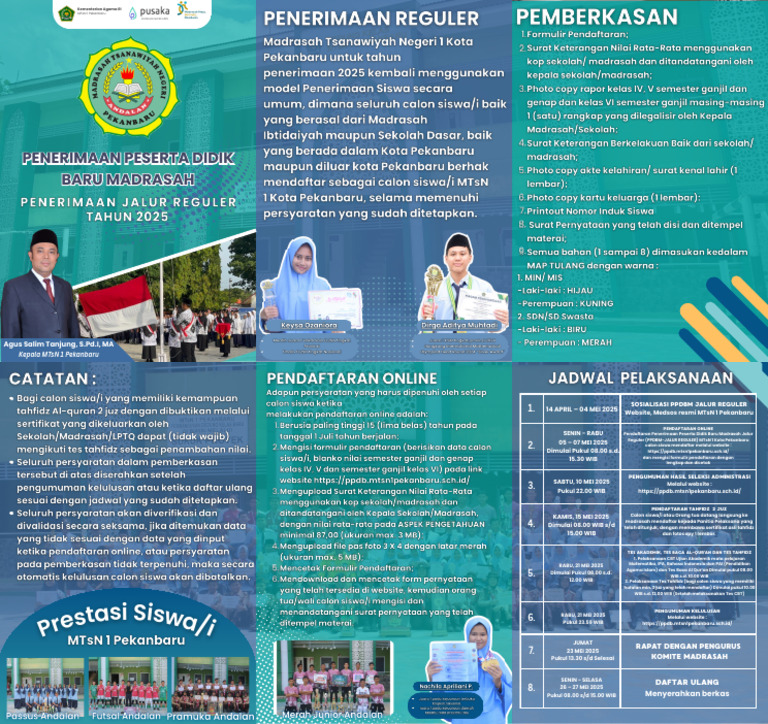 Brosur Ppdb-Reguler MTSN 2025-2026 | PDF