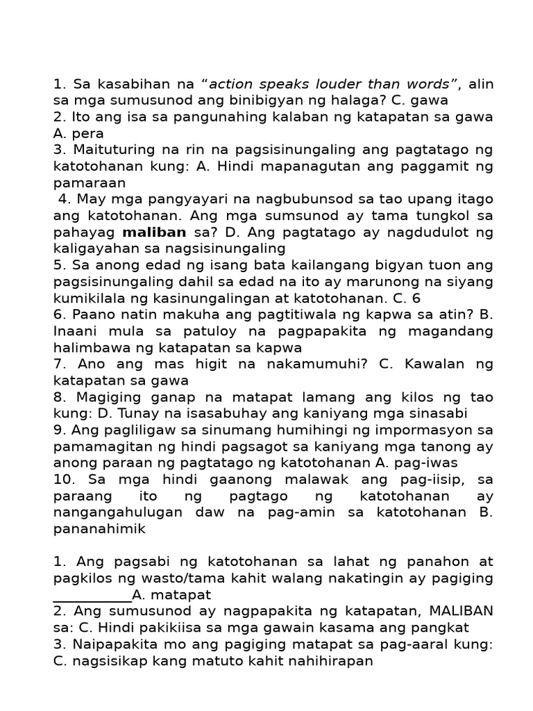 Possible Esp Questions | PDF