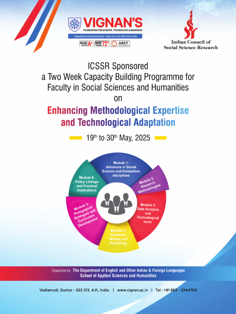02 - ICSSR Two Week Programme - 2025 (Brochure 4 Pages) | PDF | Social ...