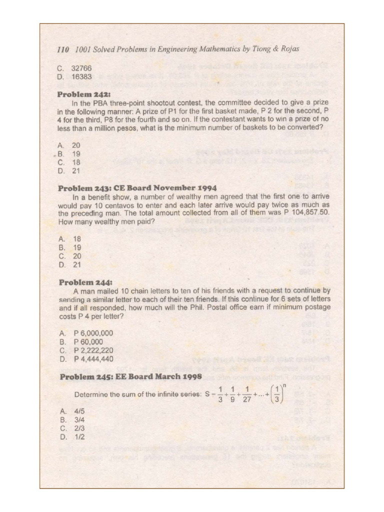1001 Solved Problems in Engg Mathematics 117 | PDF