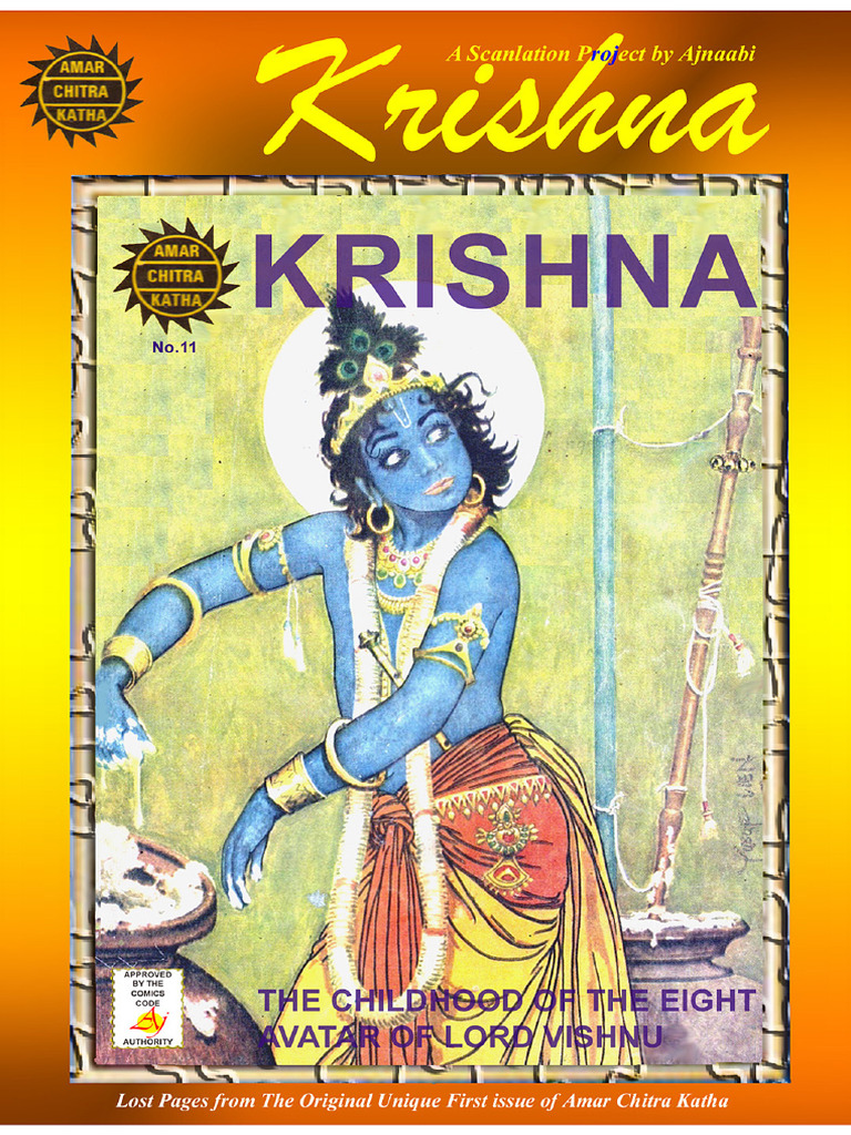 Amar Chitra Katha 011 - Krishna 1 | PDF