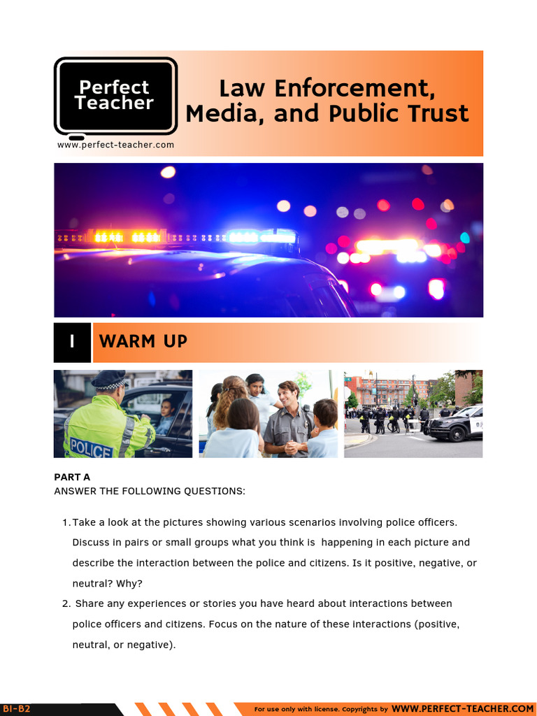 Law Enforcement Media and Public Trust Navigating The Complexities TV ...