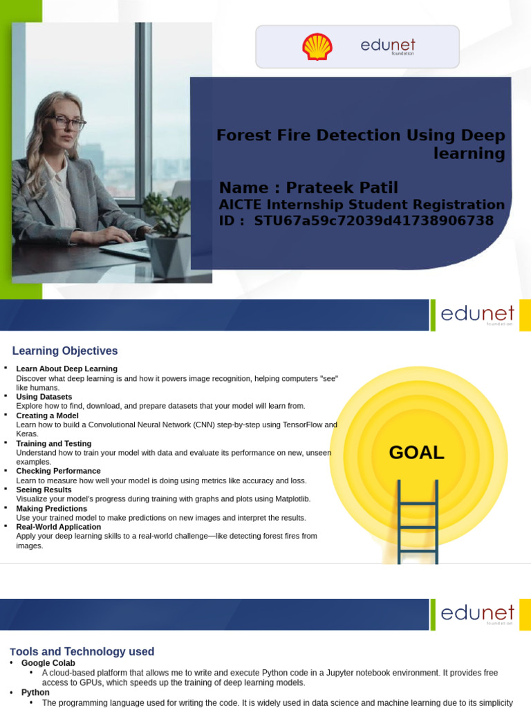 Forest Fire Detection Project | PDF | Deep Learning | Cognition