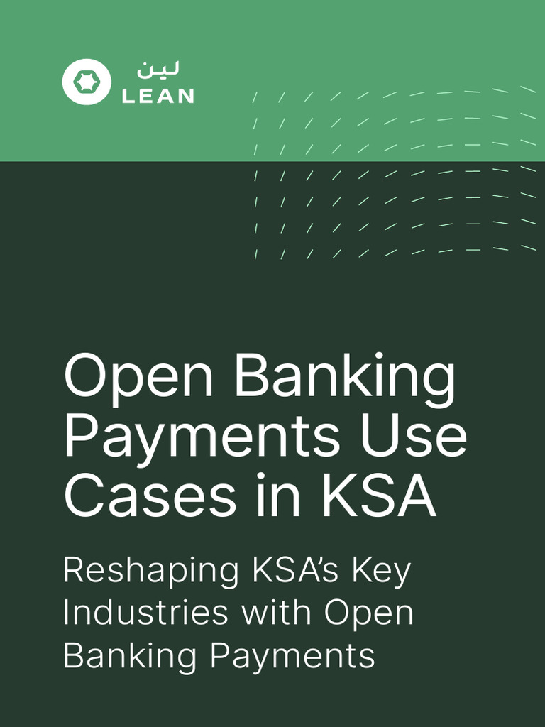 Open Banking Payments Use Cases in KSA | PDF | Banks | Loans