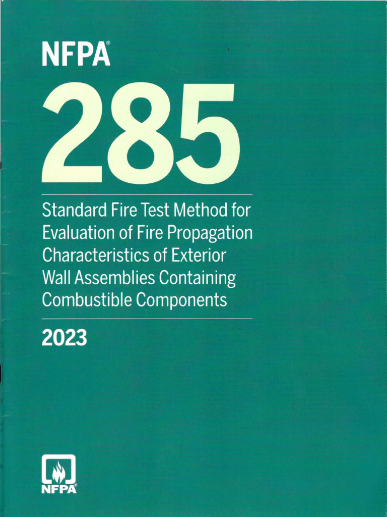 Nfpa 285-23 (Ocr) | PDF | Patent | Building Insulation