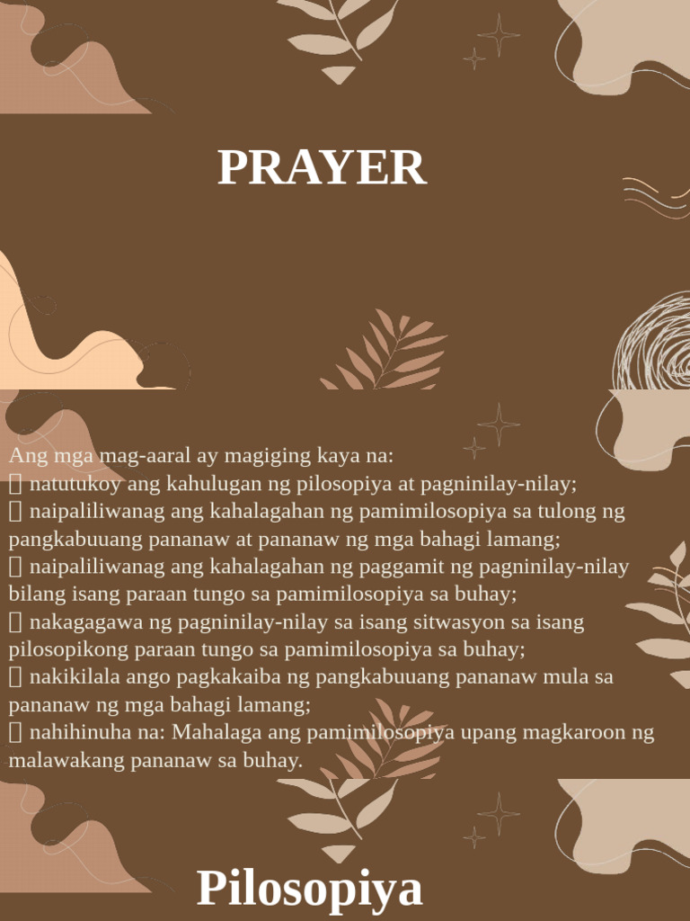 Philo Lesson 1 2 | PDF