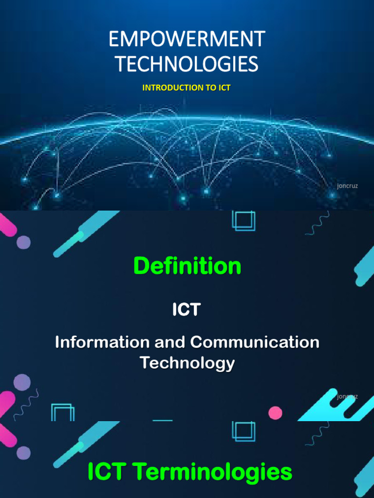 Empowerment Technology Lesson 1 | PDF