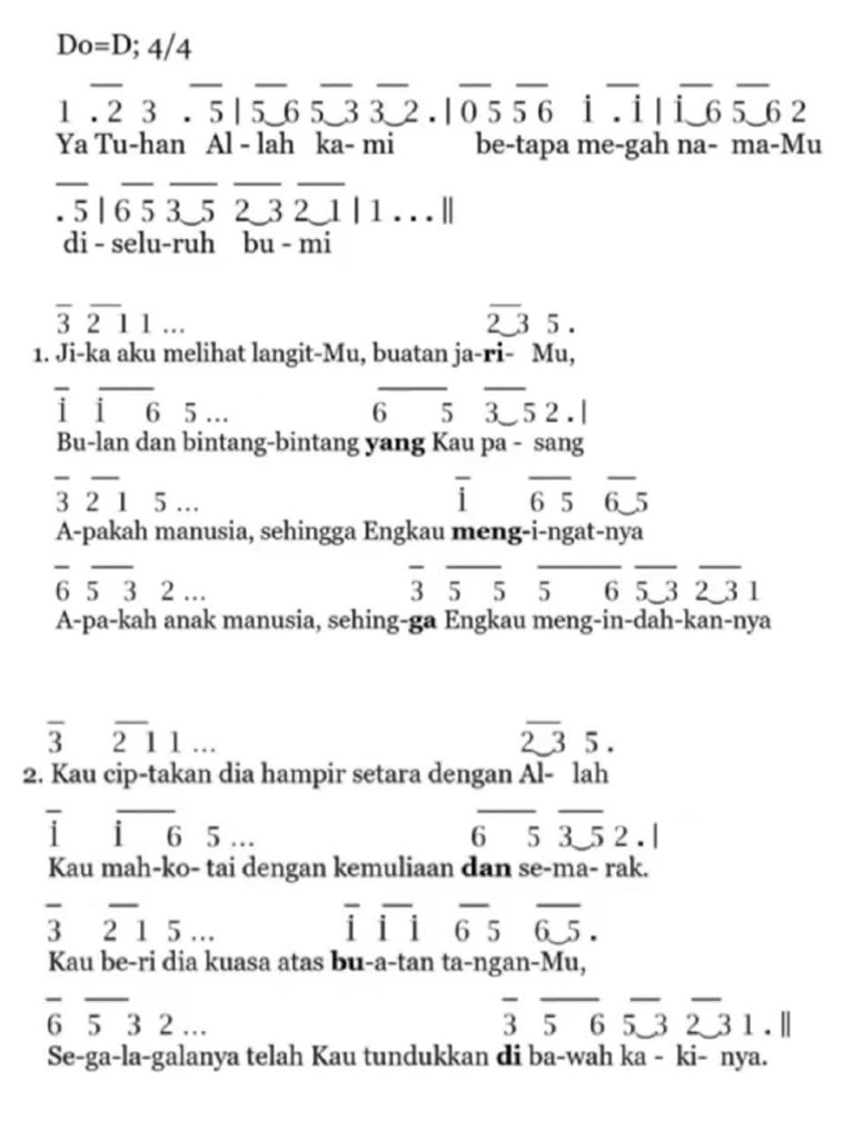 Mazmur Imlek | PDF