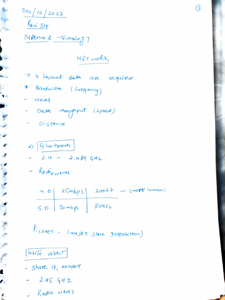 12 Dec, 5 To 8 30 Kol Evening Notes | PDF