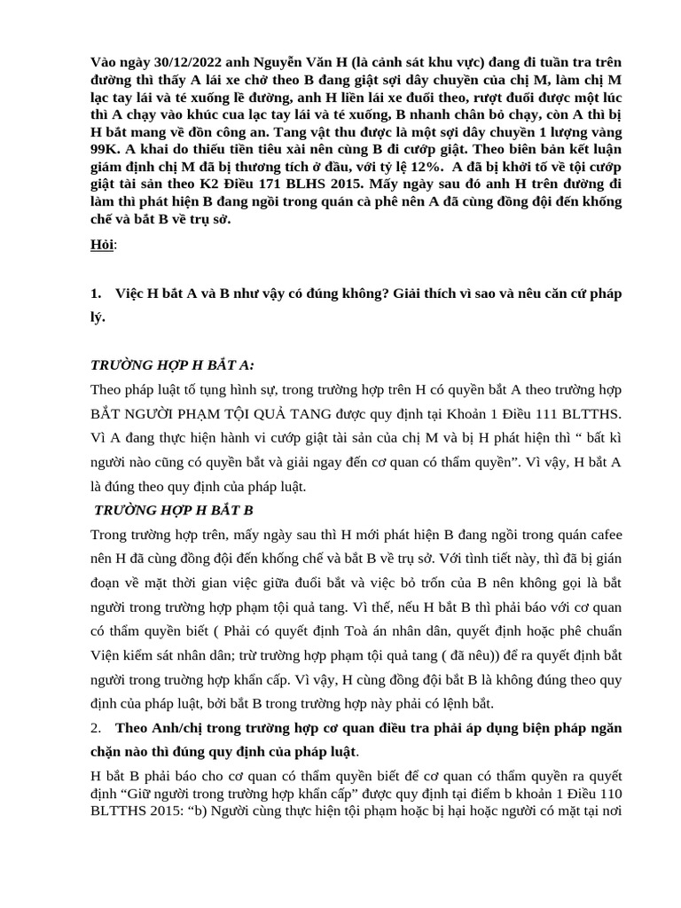 Bài tập TTHS | PDF